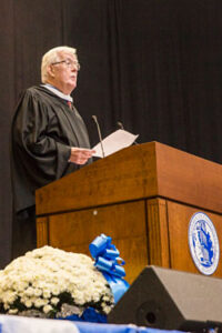 Thomas Gallagher Speaks at University - The Outlook