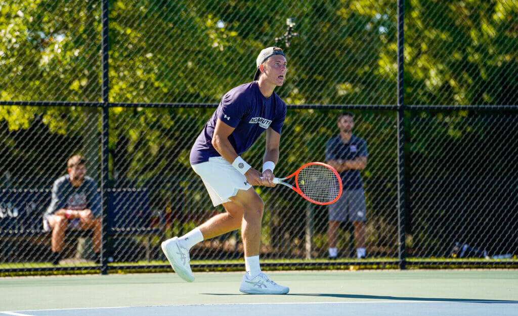 Men’s Tennis Earns Two Wins to Kick Off the Season - The Outlook