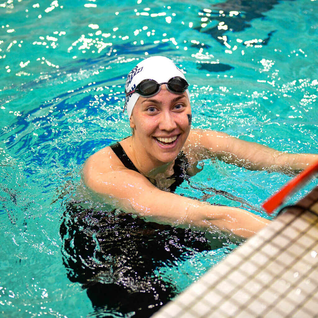 Swimming Falls to Fairfield and Fordham - The Outlook