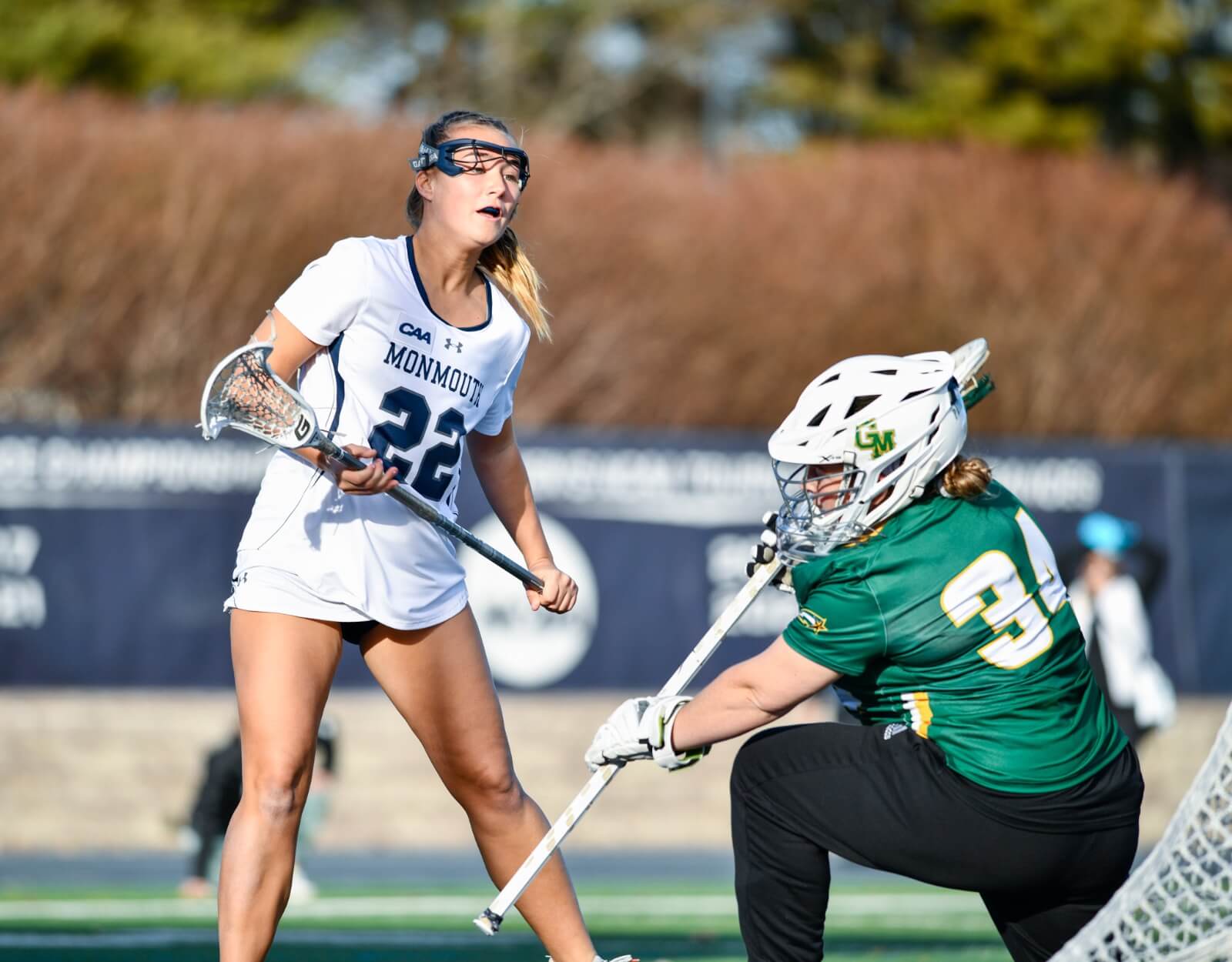 Women’s Lacrosse Steamrolls George Mason in Home Opener - The Outlook