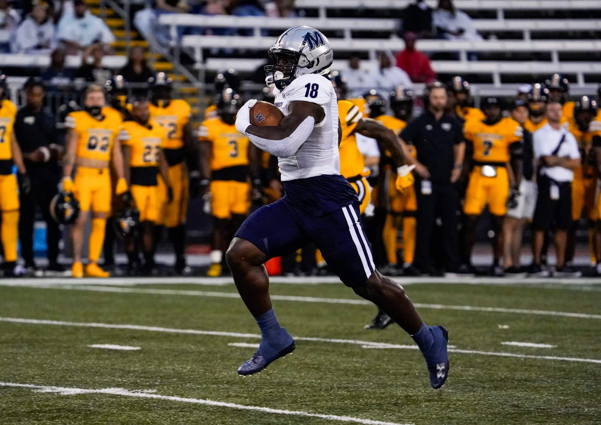 Football Bounces Back in Their FirstCAA Match Up Against Towson - The ...