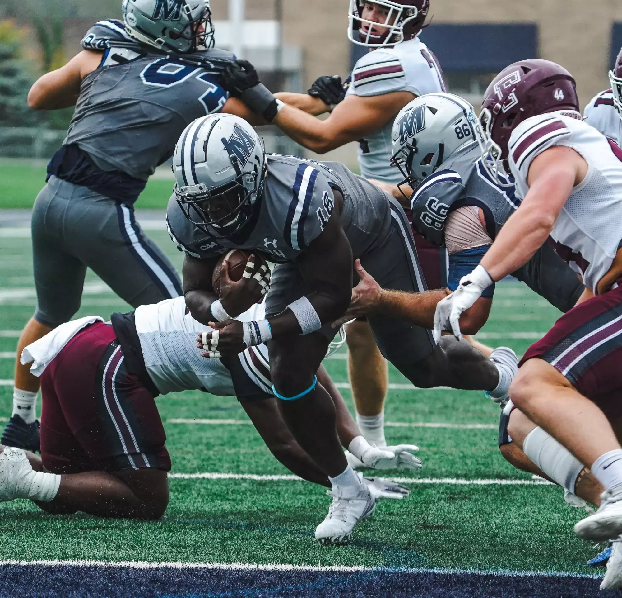 Football offense has a record setting day in a comfortable win over ...