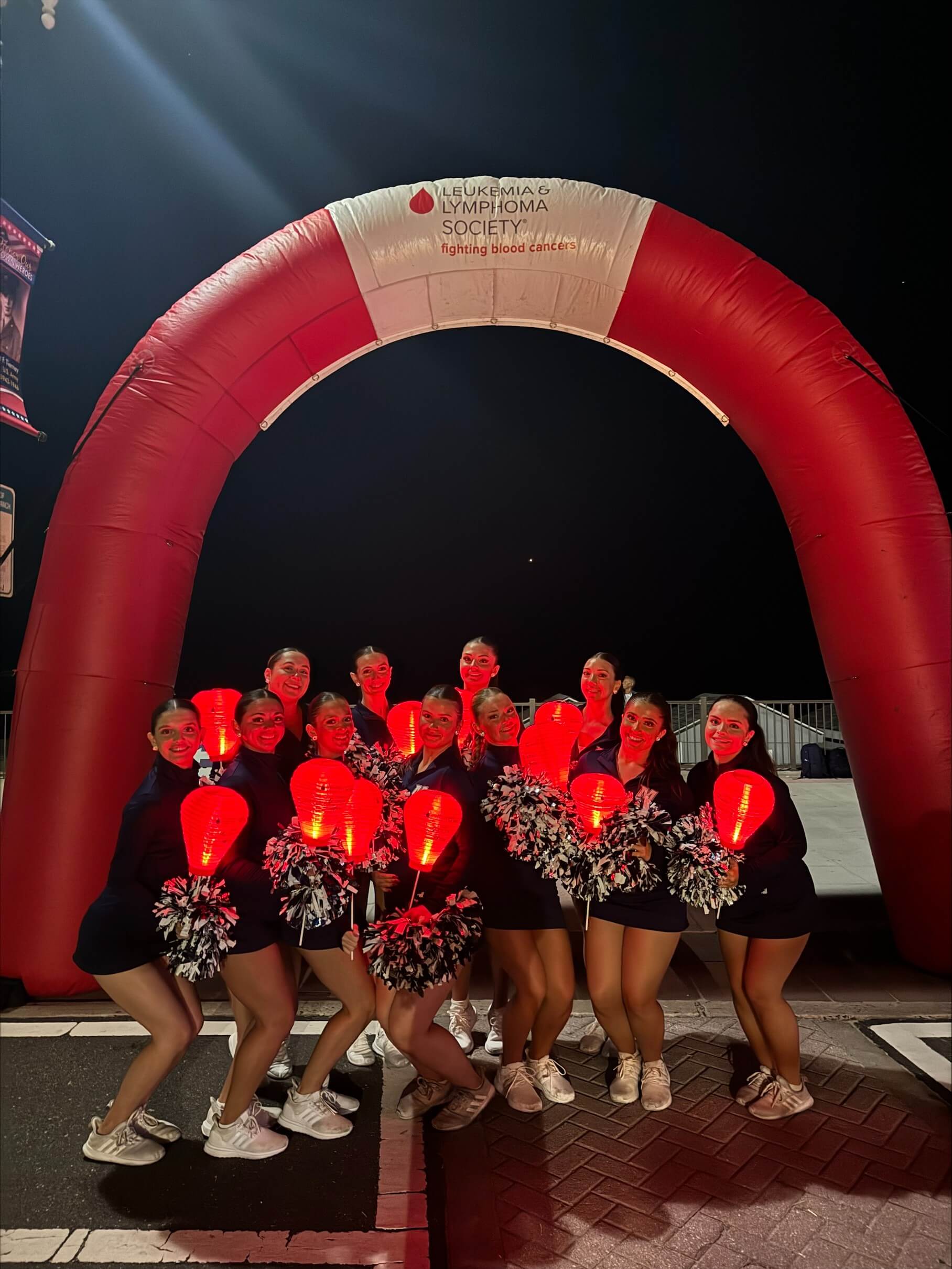 MU Dance Team attends “Light The Night” event - The Outlook