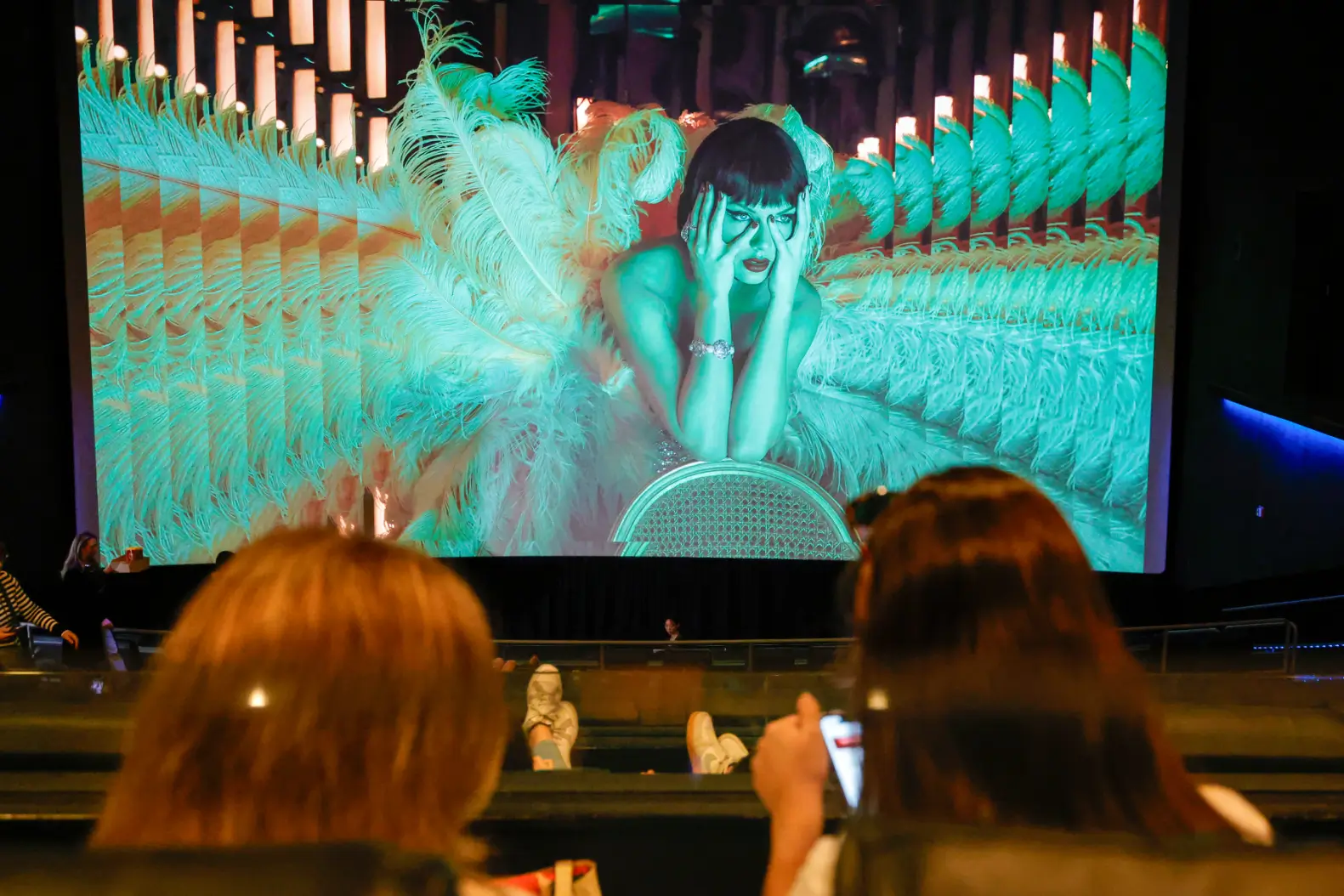 The exclusive movie premiere experience of "The Life of a Showgirl ...