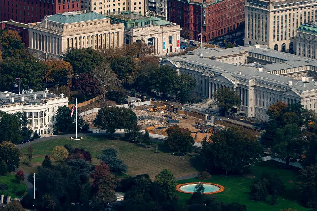 Privately funded White House ballroom draws scrutiny - The Outlook