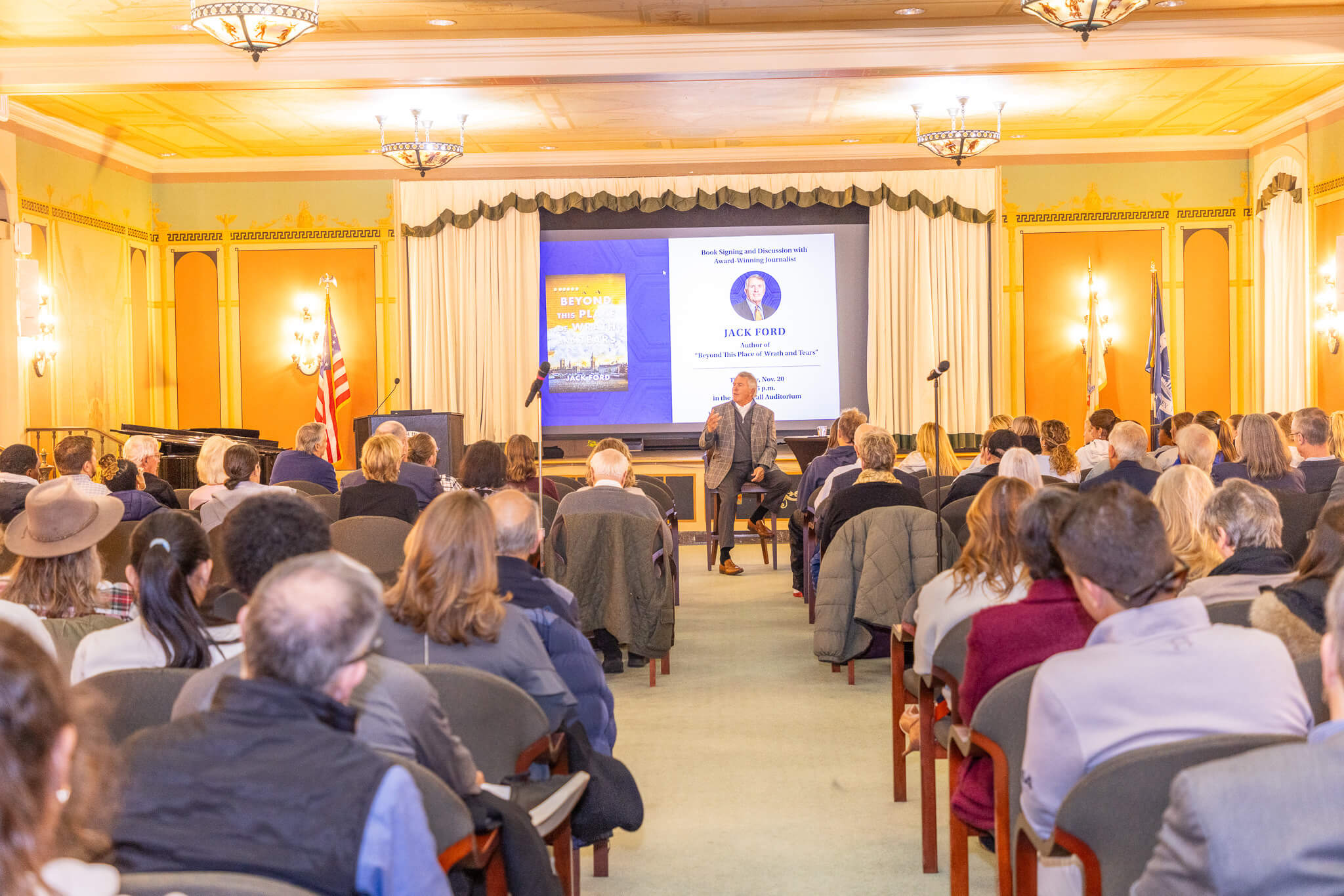 Jack Ford, award-winning journalist, holds discussion and book signing - The Outlook